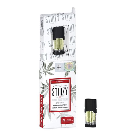 Stiiizy Lemon Cherry Haze Cannabis Derived Terpenes Pod 1g Leafly