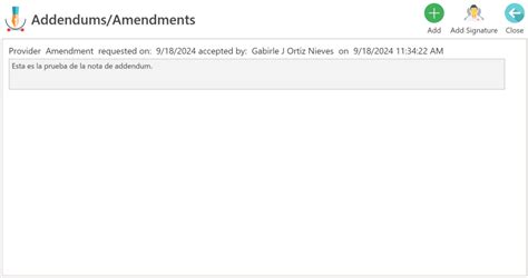 advanced progress note addendums and amendments ehrez help center