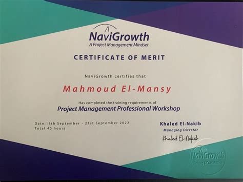 Mahmoud El Mansy On Linkedin Im Happy To Share That I Had