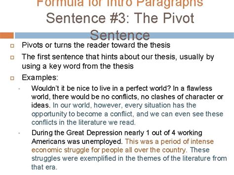 INTRODUCTORY CONCLUSION PARAGRAPHS How Should We Organize Our