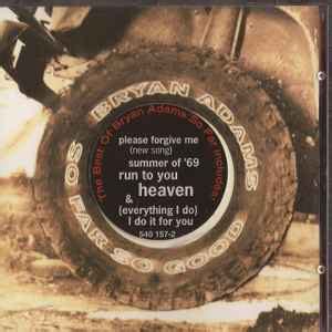 Bryan Adams So Far So Good 1993 Yellow Front Cd Discogs