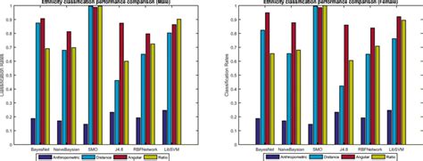 Comparison Of The Ethnicity Classification In The Constructed Database