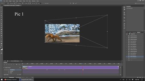 Video Editing In Photoshop Perspective Transform Adobe Support