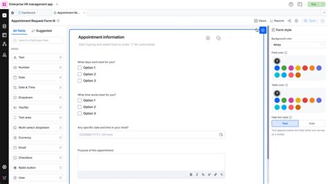 Data Table View Dataforms In Apps Kissflow Community
