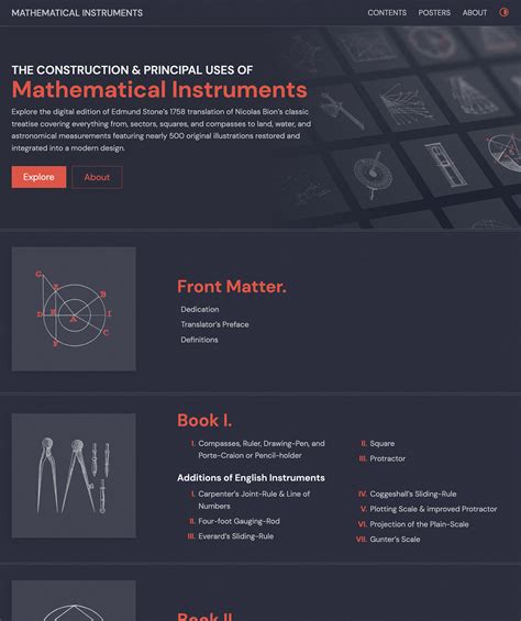Mathematical Instruments On Behance