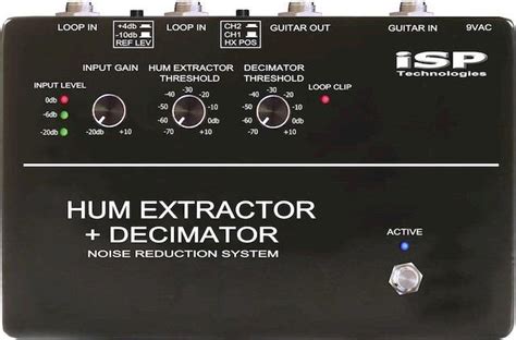 Isp Technologies Hum Extractor Decimator Noise Reduction System Sweetwater