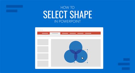 How To Select Shape PowerPoint Cover SlideModel
