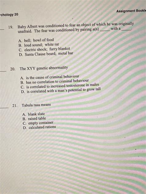 solved part one multiple choice items read each item