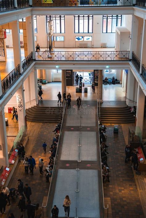 Interior Of Multi Level Building With Central Ramp In London Editorial Image Image Of Capture