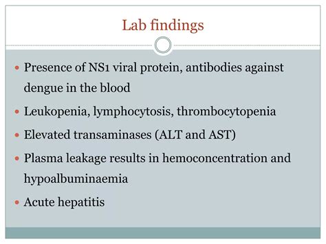 Dengue Fever Presentation Pptx