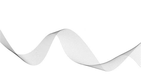 Premium Vector Wavy Lines Vector Illustration Design Elements Waves Background