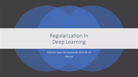 Regularization In Deep Learning PPTX Technology Computing