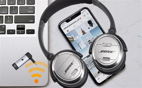 Airfrex Bluetooth Adapter For Bose Quietcomfort3 Qc3 Headphone Electronics