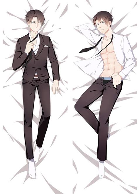 Attack On Titan Levi Pillow Bodypillow Waifu Alp Swor 682