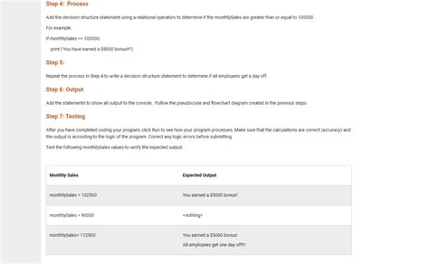 Solved Description Of The Problem A Retail Company Assigns A Chegg Com