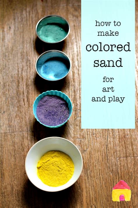 How To Make Coloured Sand NurtureStore
