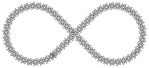 Download Floral Infinity Symbol Svg Freepngimg