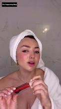 Peyton List Sexy Poses Topless Showcasing Her Hot Tits In A Make Up