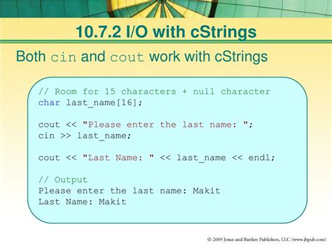 Ppt Chapter 10 Arrays And Cstrings Powerpoint Presentation Free