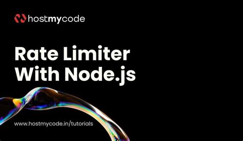 Build A Rate Limiter With Nodejs On App Typescript Hostmycode Hostmycode Web Hosting
