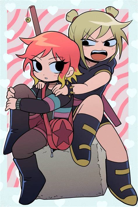 Ramona And Roxy Scott Pilgrim Comic Scott Pilgrim Scott Pilgrim Vs The World