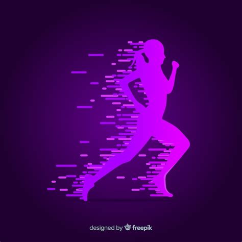 추상적 인 모양으로 개념을 실행 무료 벡터