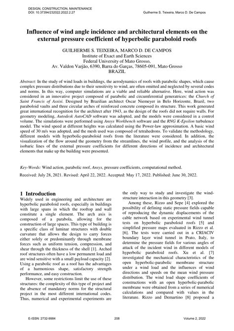 Pdf Influence Of Wind Angle Incidence And Architectural Elements On