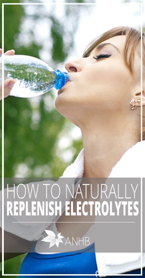 How To Naturally Replenish Electrolytes Updated For 2018