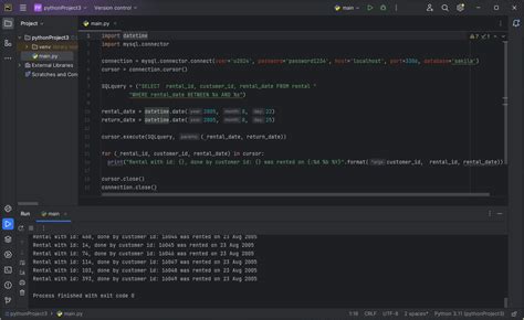 Mysql Python 3 Accessing Mysql Db With Nnector Python R
