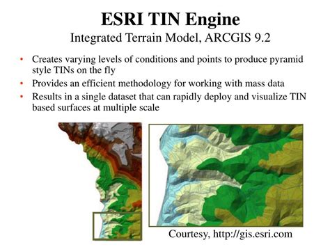 PPT Modeling Surfaces Using Triangulated Irregular Network Raster Interpolation From Points