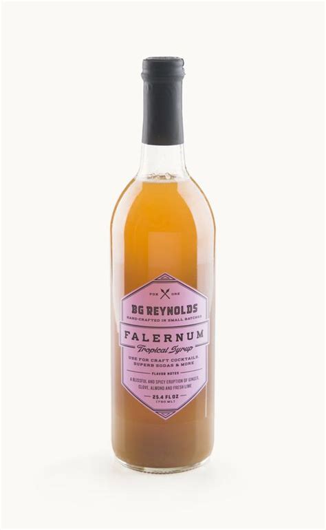 Falernum | Cocktail syrups, Passion fruit syrup, Craft soda
