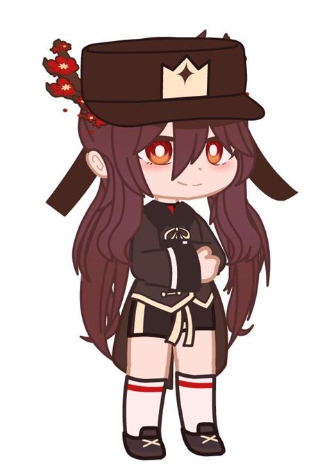 Hu Tao In Gacha Club