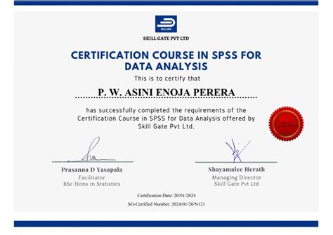 asini perera on linkedin spss dataanalysis