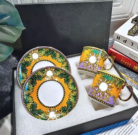 고급 가정용 커피 컵 및 받침 세트 고급 디너웨어 브랜드 찻잔 커피 컵 커플 컵 Aliexpress