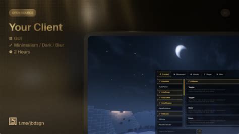 Minecraft Hack Gui 1 Figma