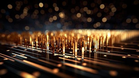 Futuristic Holographic Digital Technology Abstract Motion Of Data Flow