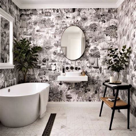 40 Black And White Bathroom Ideas For Your Inspiration