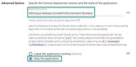 Rolling Back A Tomcat Deployment Octopus Deploy
