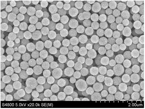 Preparation Method For Monodisperse Vanadium Pentoxide Solid