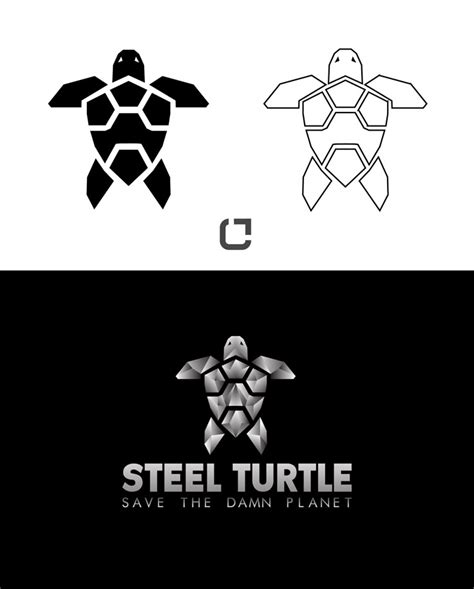 Steel Turtle Logo Design Graphic Design Logo Logo Design Graphic