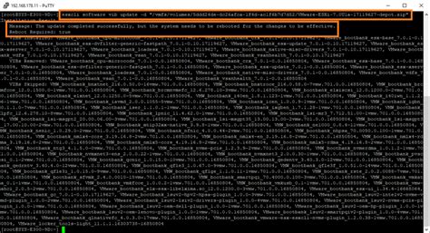 VGarethLewis Patch VMware VSphere Host Via ESXCLI