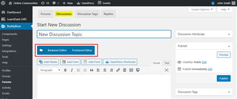 wpbakery page builder knowledge base buddyboss resources