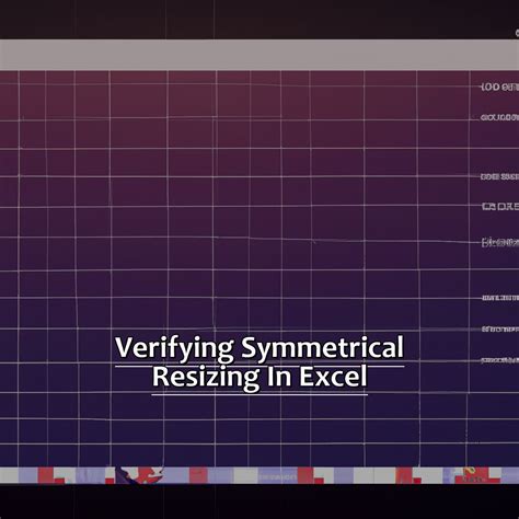 How To Symmetrically Resize Graphics In Excel Manycoders