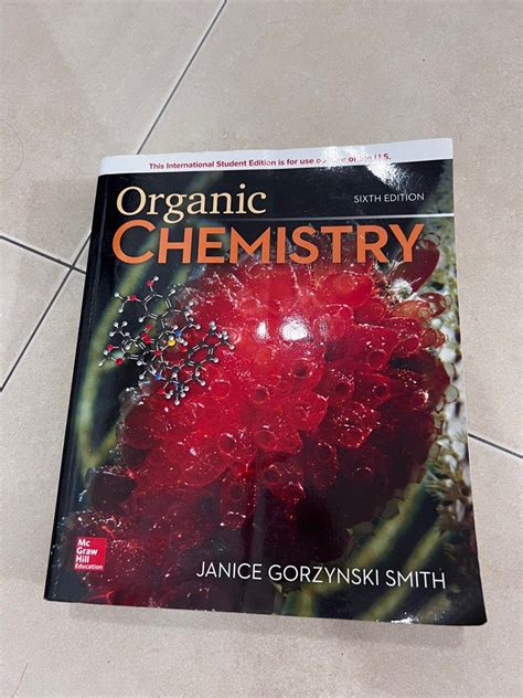 Organic Chemistry 6th Edition Janice Gorzynski Smith Hobbies And Toys