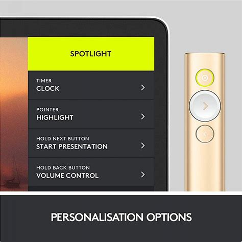 Logitech Spotlight Gold Laser Presentation Remote Best Price In India