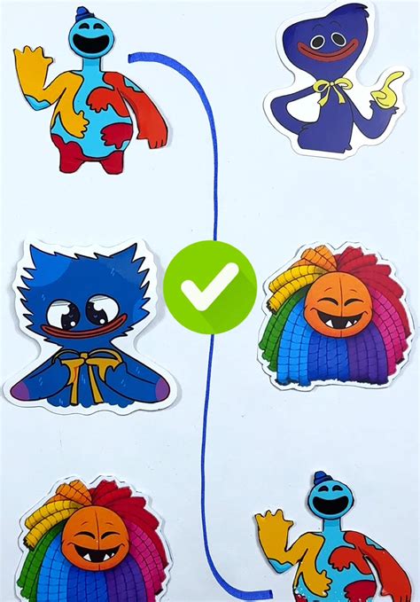 Creative Paper Crafts Inspired By Poppy Playtime Tiktok
