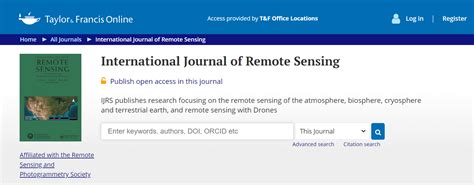 Sci期刊合集 Gis And 遥感领域研究必读！ 知乎