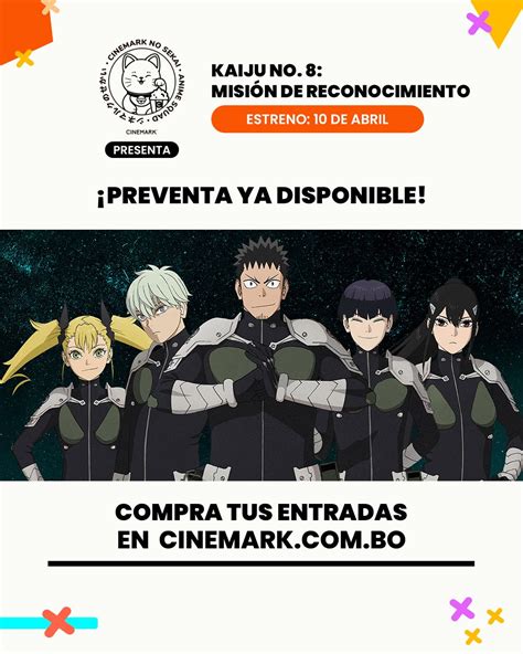 💥👾 ¡kaiju No 8 Llega A Cinemark Y La Cinemark Bolivia Facebook