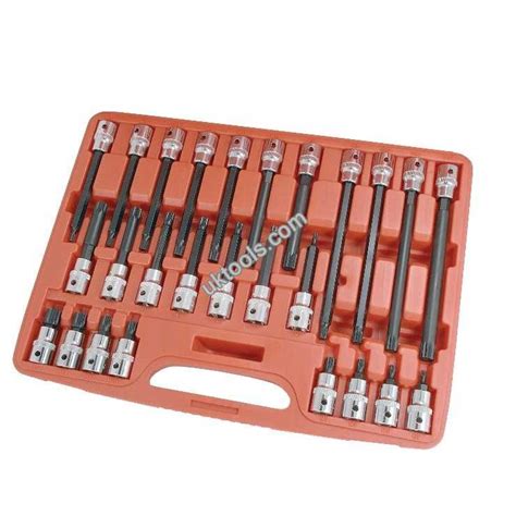 Multi Spline Socket Set 1 2 Dr 26pc Uktools