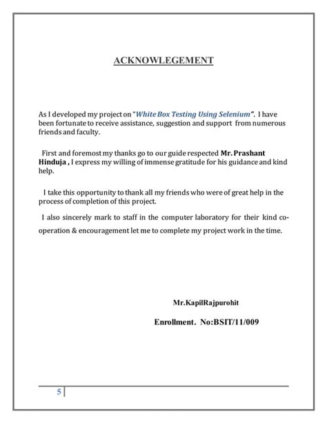 Selenium Testing Project Report Docx